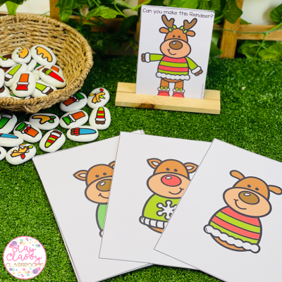 Christmas Build a Reindeer - Stay Classy Classrooms