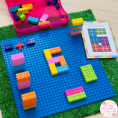 Building Blocks Number Cards - Stay Classy Classrooms