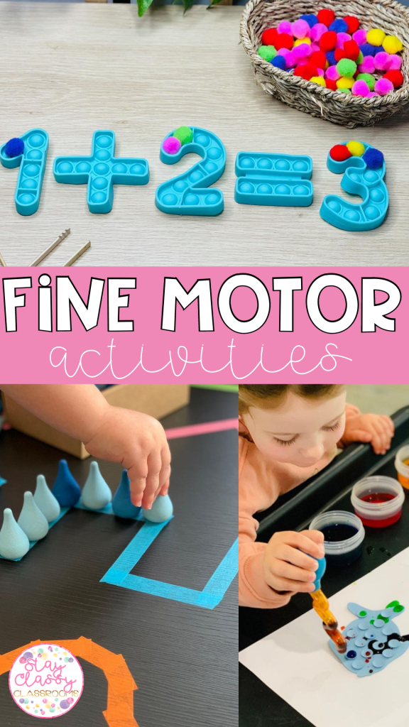 My 5 Favourite Fine Motor Activities - Stay Classy Classrooms
