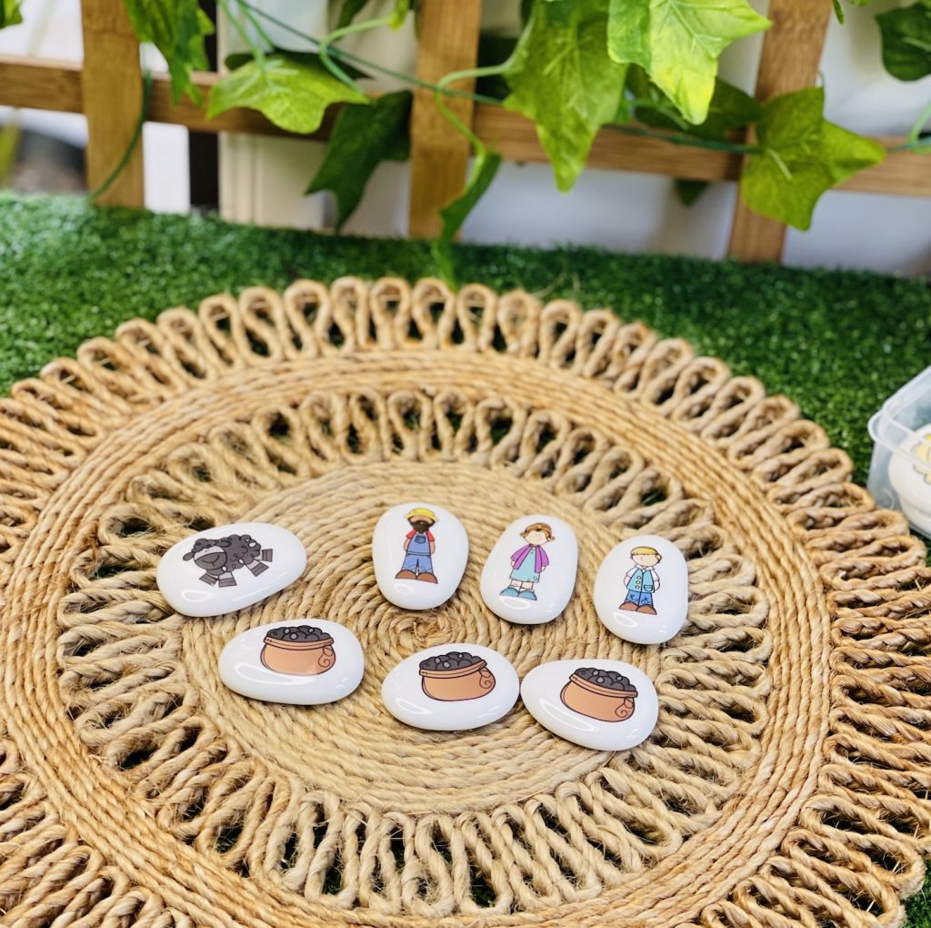 Nursery Rhymes Story Stones Pack | Ready Made - Stay Classy Classrooms