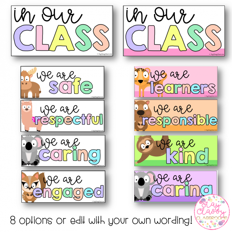 Classroom Rules | Editable & Australian Fonts | Curious Creatures ...