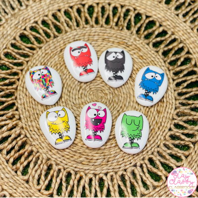 Colour Monster | Story Stone Printables and Word Wall - Stay Classy ...