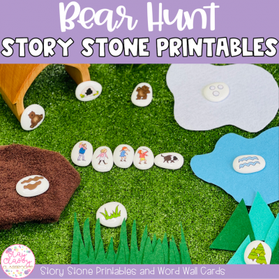 Bear Hunt | Story Stone Printables and Word Wall - Stay Classy Classrooms
