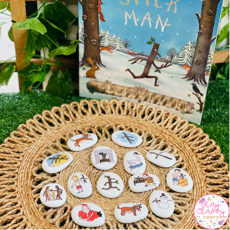 Stick Man | Story Stone Printables and Word Wall - Stay Classy Classrooms