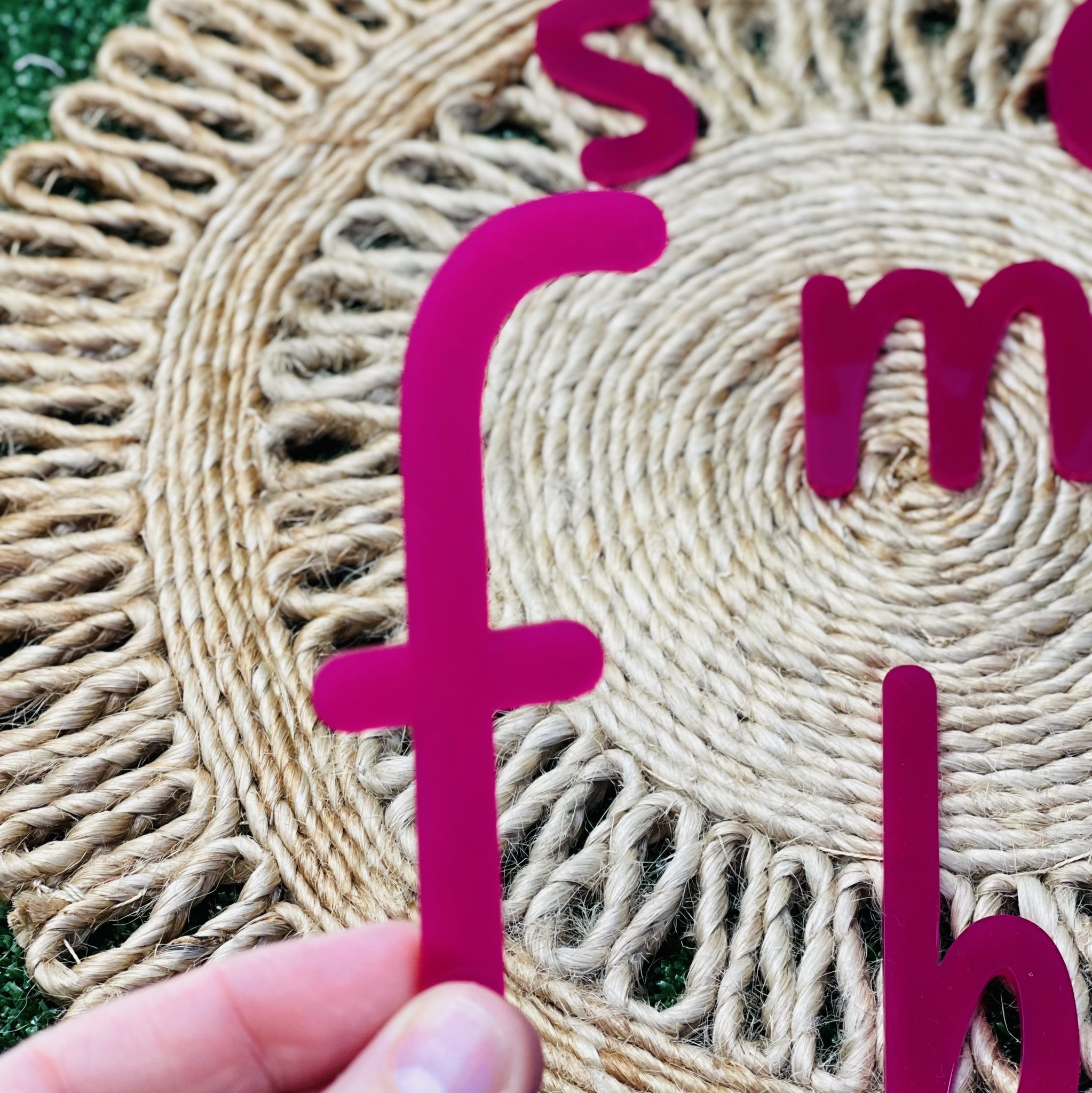 Acrylic Alphabet Set Lower Case | Ready Made - Stay Classy Classrooms