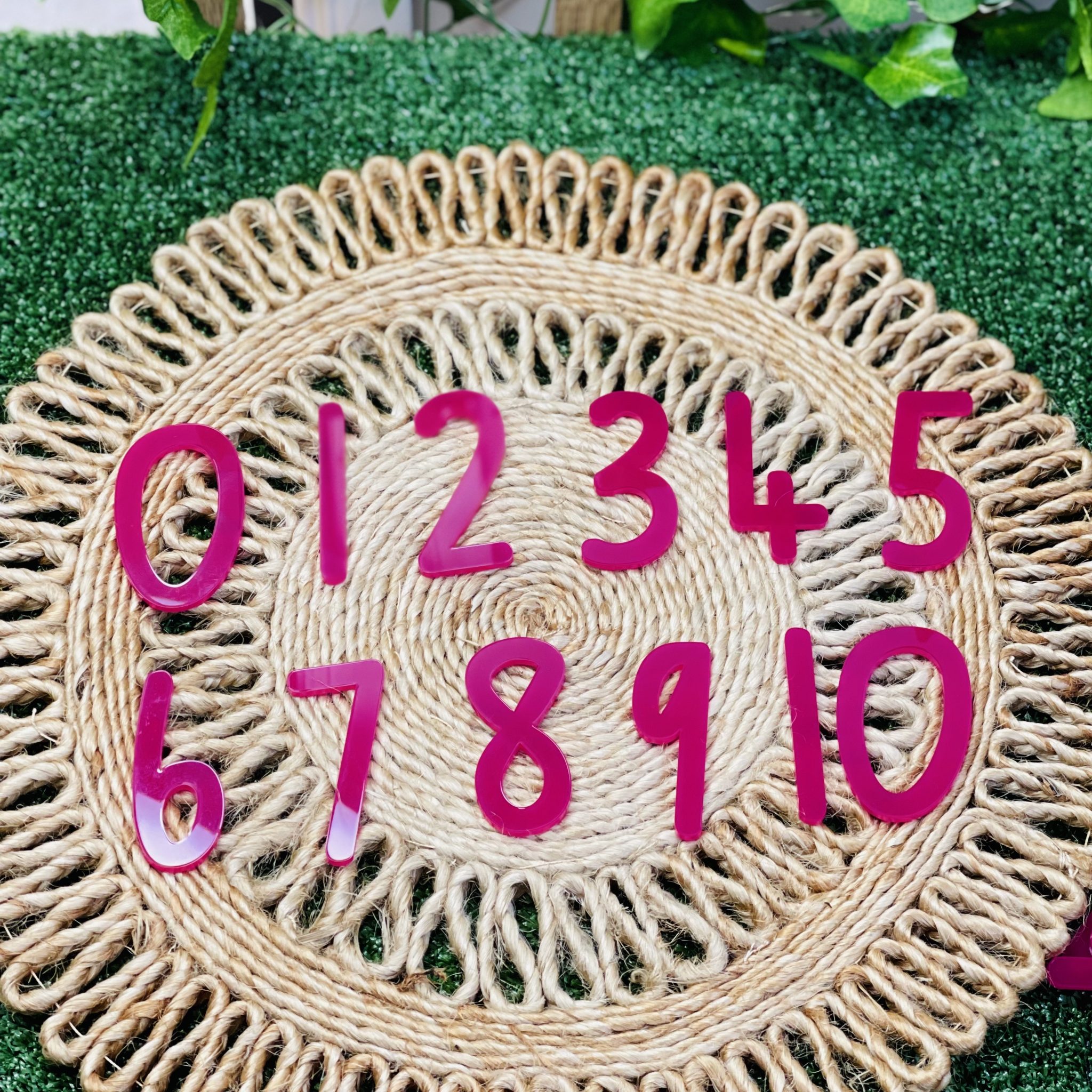 Acrylic Number Set 0-20 | Ready Made - Stay Classy Classrooms
