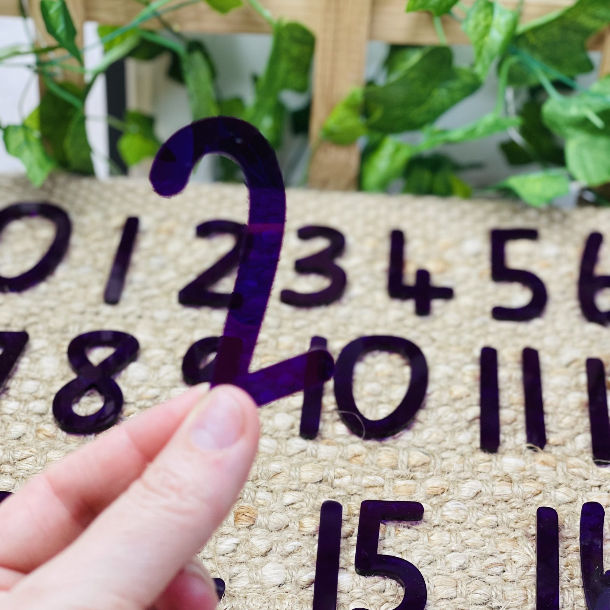 Acrylic Number Set 0-20 | Ready Made - Stay Classy Classrooms