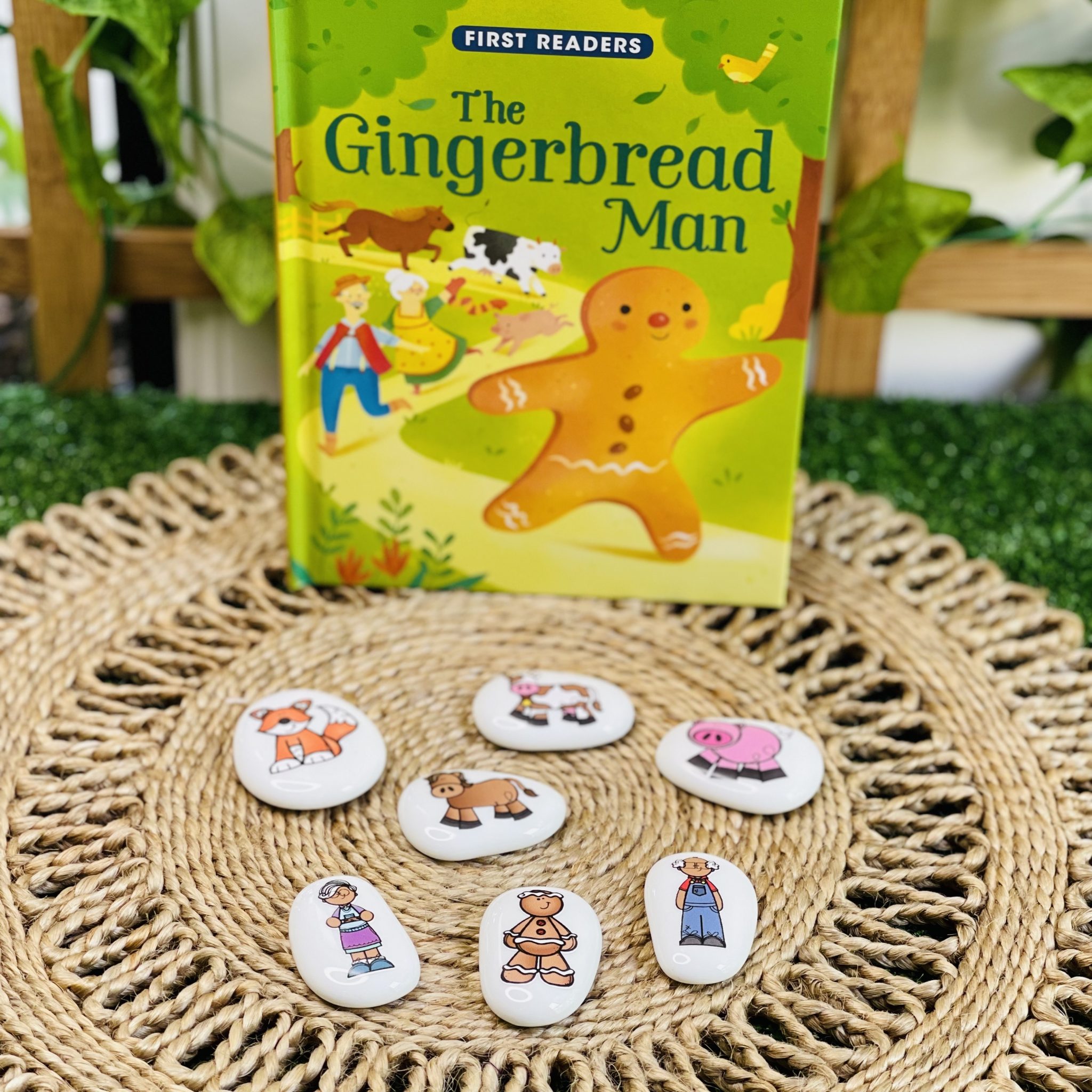 Gingerbread Man Story Stones Pack | Ready Made - Stay Classy Classrooms