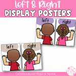 Left and Right Display Posters - Stay Classy Classrooms