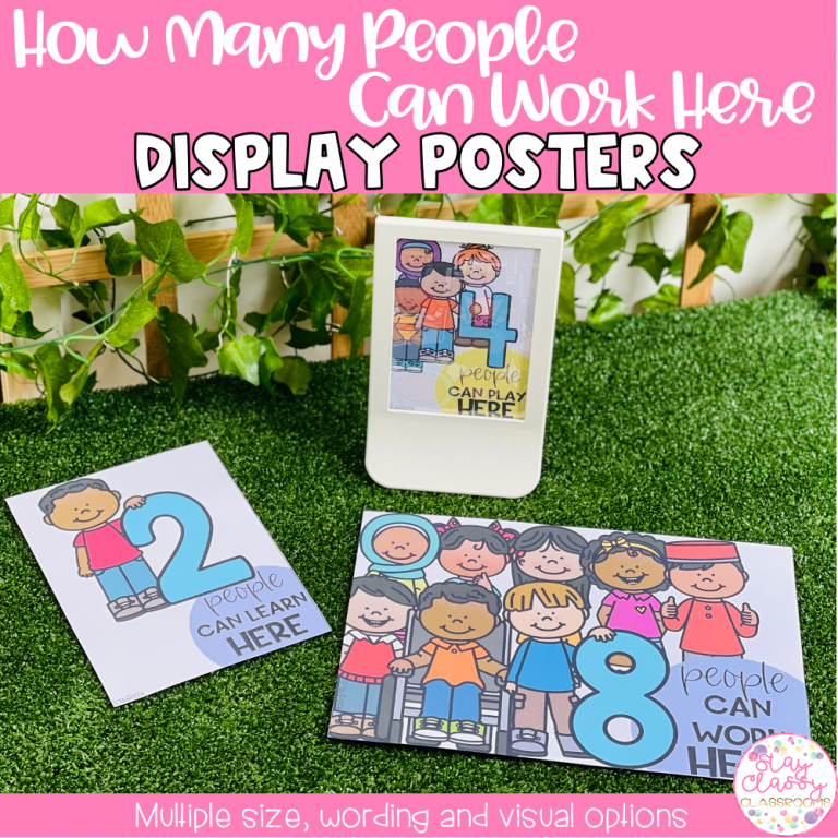 Lanyard Visual Cards | Ready to Print and Editable - Stay Classy Classrooms