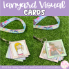 Lanyard Visual Cards | Ready to Print and Editable - Stay Classy Classrooms