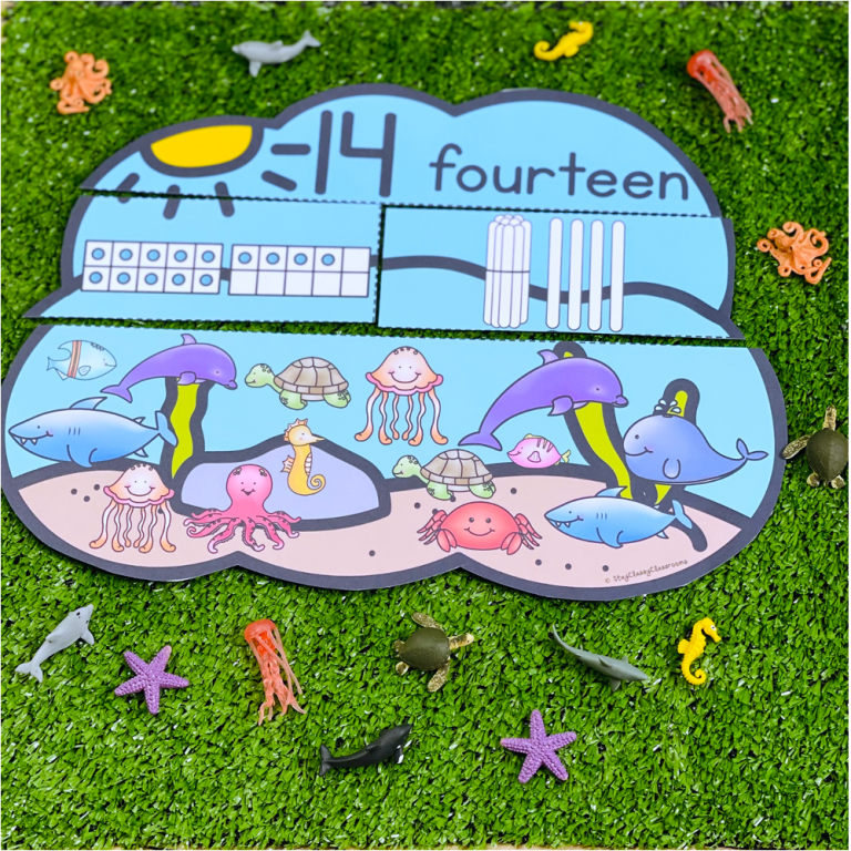 Number Representation Puzzles - Numbers 0-20 | BUNDLE - Stay Classy ...