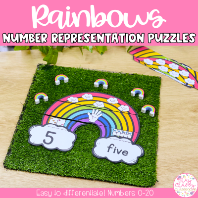 Sunflower Counting Mats - Stay Classy Classrooms