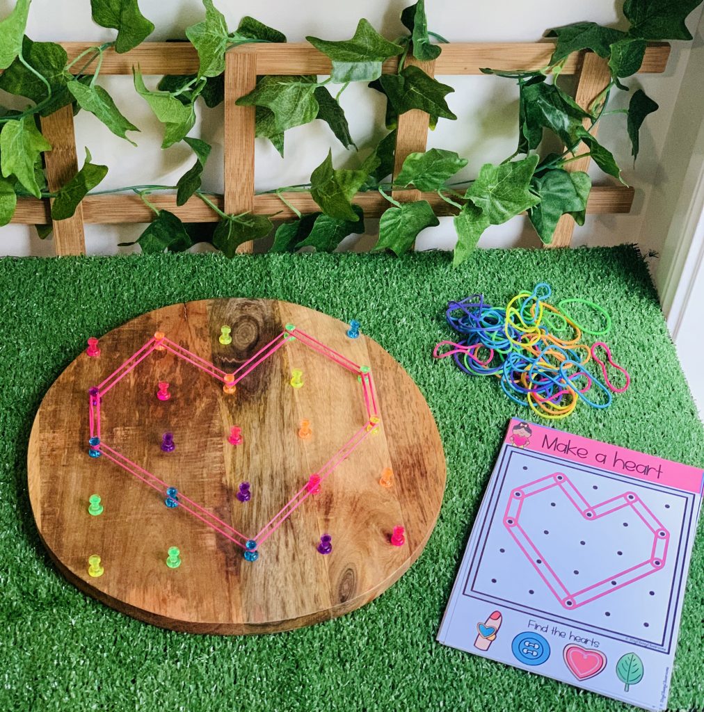 2D Shape Geoboard Mats - Stay Classy Classrooms