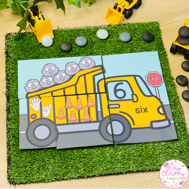 Number Representation Puzzles - Numbers 0-20 | BUNDLE - Stay Classy ...