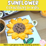 Sunflower Counting Mats - Stay Classy Classrooms