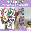 Five Senses Posters and Mobile - Stay Classy Classrooms