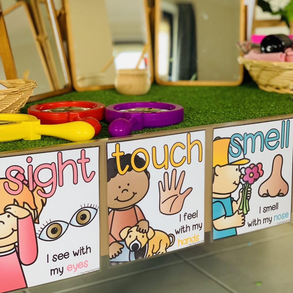 Five Senses Posters and Mobile - Stay Classy Classrooms