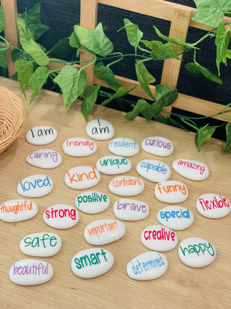 Positive Affirmation Story Stone Printables - Stay Classy Classrooms