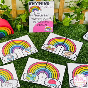 Rhyming Rainbows - Stay Classy Classrooms
