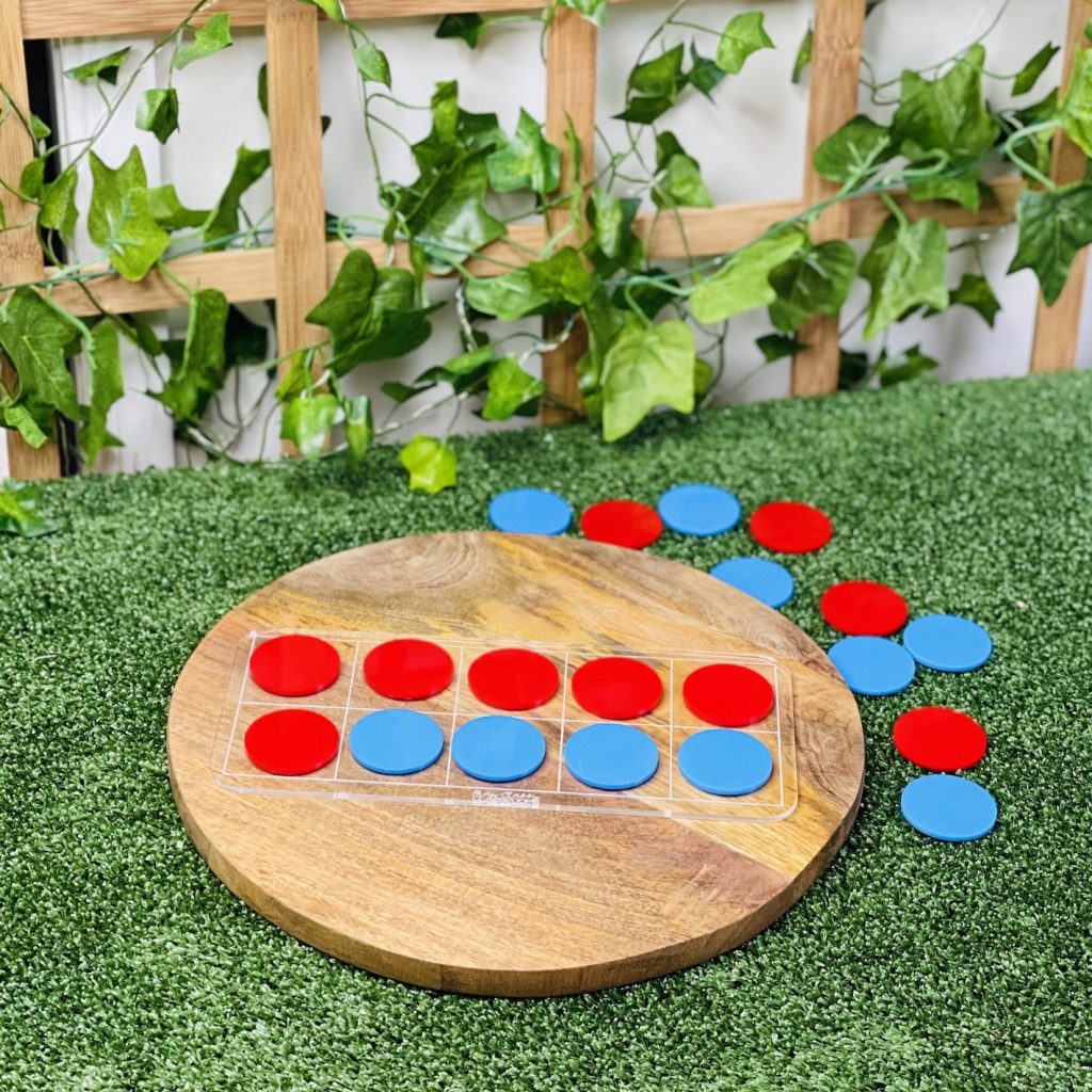 Acrylic Tens Frame Board with Counters | Single Pack - Stay Classy ...