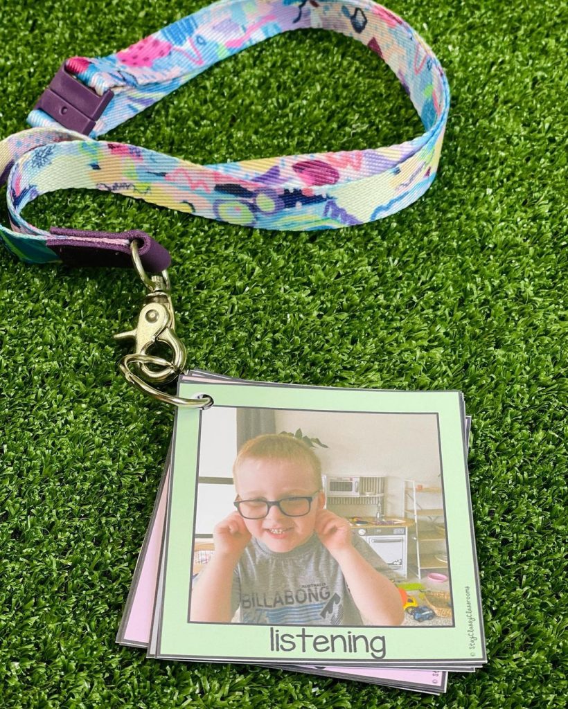 Visual Lanyards are PERFECT for all Kids!! - Stay Classy Classrooms