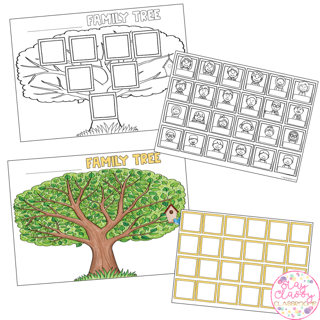 Family Tree Investigation Pack - Stay Classy Classrooms
