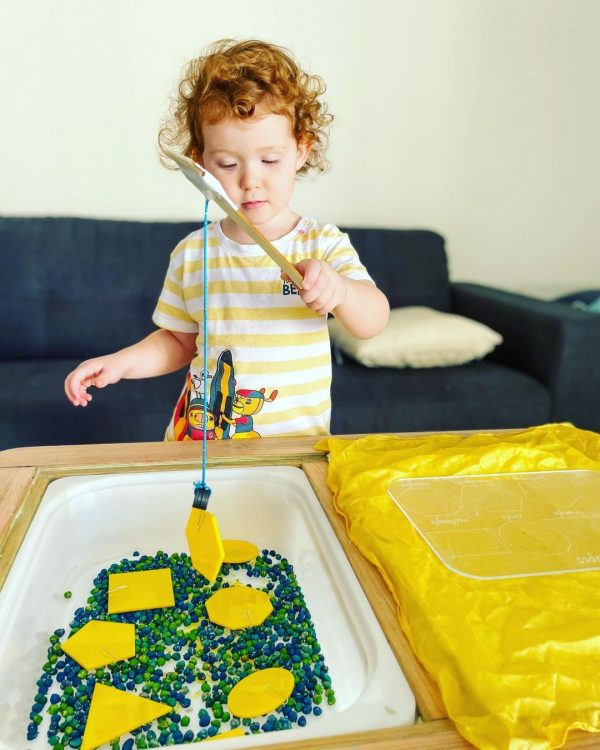 Learning Shapes Activities: Shape Fishing - Stay Classy Classrooms