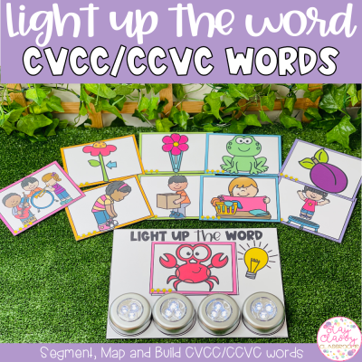 Decodable CVCC & CCVC Words - Find and Colour Printables - Stay Classy ...