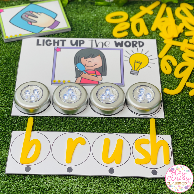 Light up the Word - CVC, CVCC & CCVC Word Mapping BUNDLE - Stay Classy ...