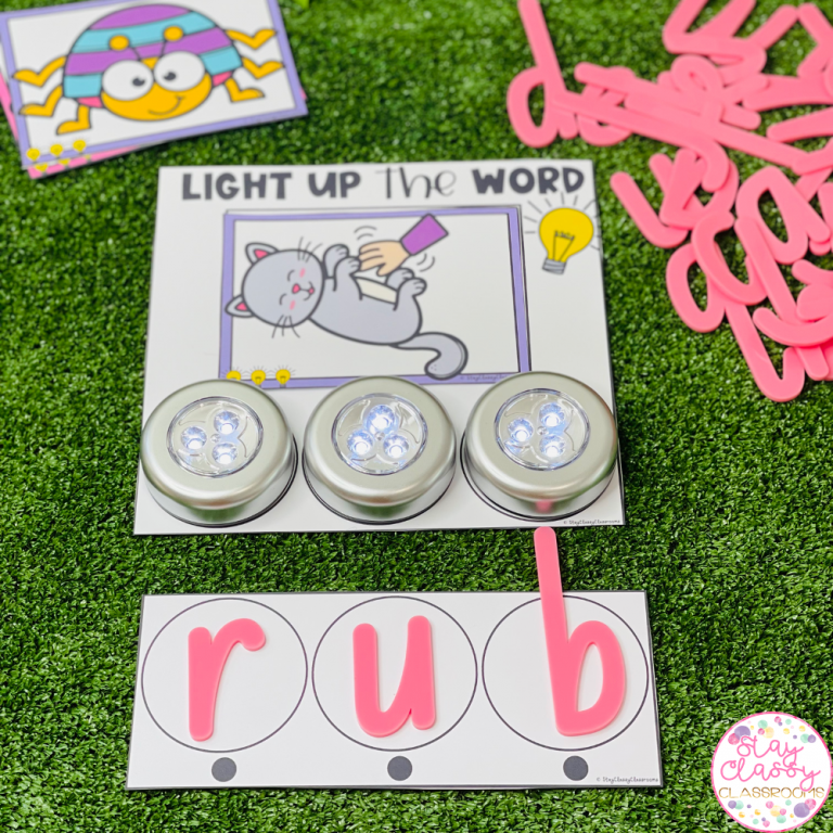 Light up the Word - CVC, CVCC & CCVC Word Mapping BUNDLE - Stay Classy ...