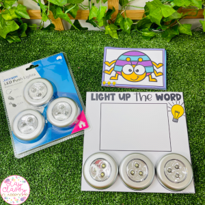 Light up the Word - CVC Word Mapping Pack - Stay Classy Classrooms