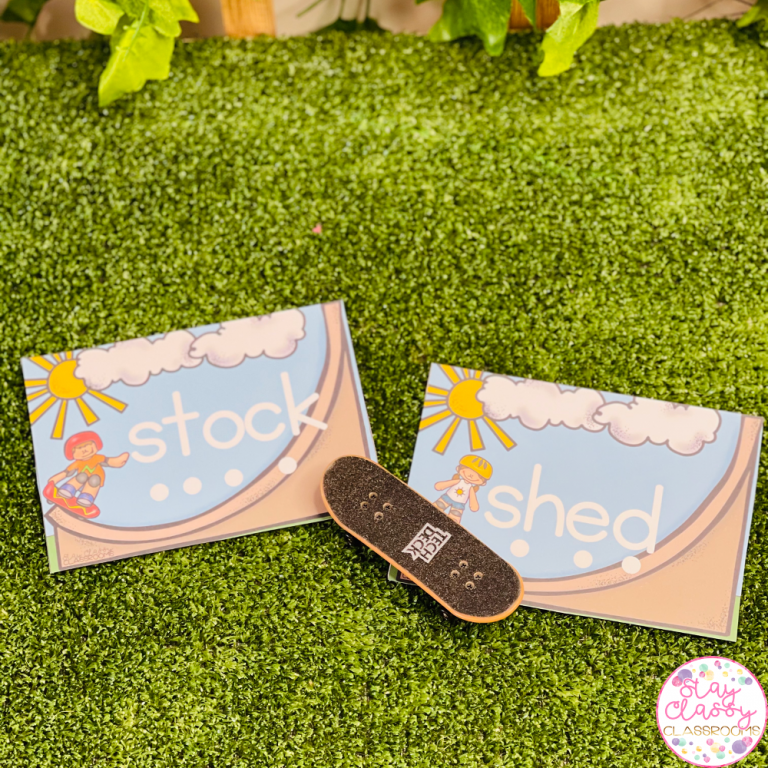 Skate and Read - CVC, CVCC & CCVC Decodable Reading Cards BUNDLE - Stay ...