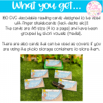 Skate and Read - CVC Decodable Reading Pack - Stay Classy Classrooms