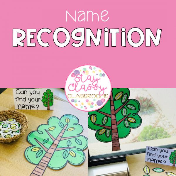 Name Recognition - Stay Classy Classrooms