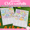 Decodable CVCe Words - Find and Colour Printables - Stay Classy Classrooms