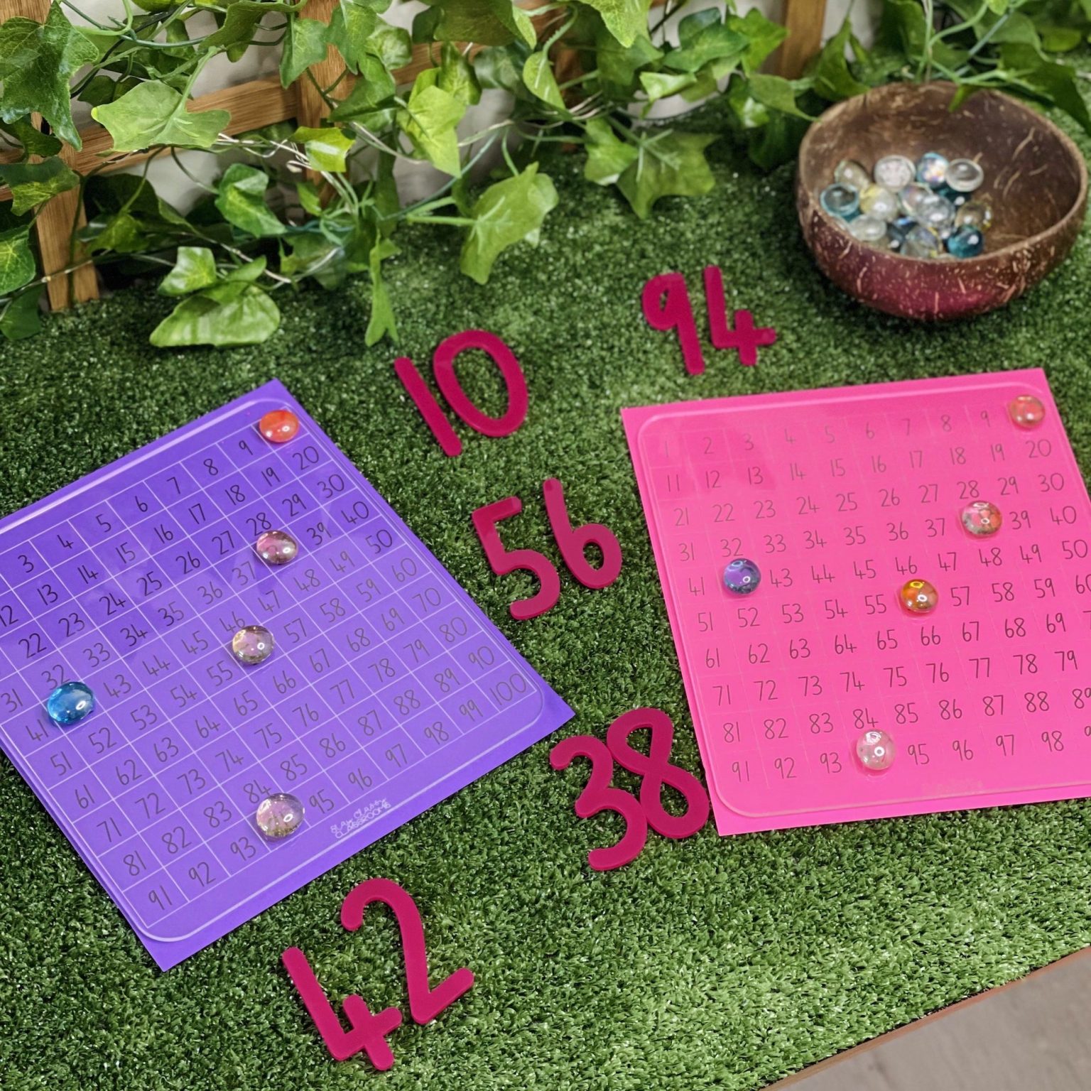 Acrylic 100 Board | Single Board - Stay Classy Classrooms