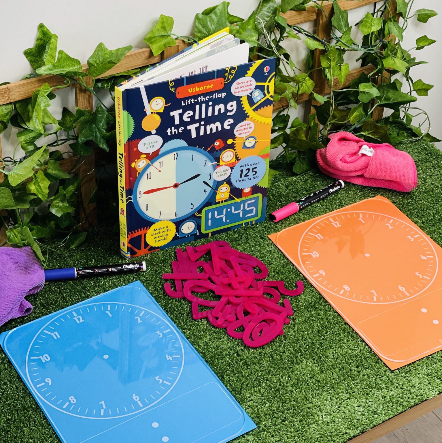 Acrylic Clock Board | Single Board - Stay Classy Classrooms