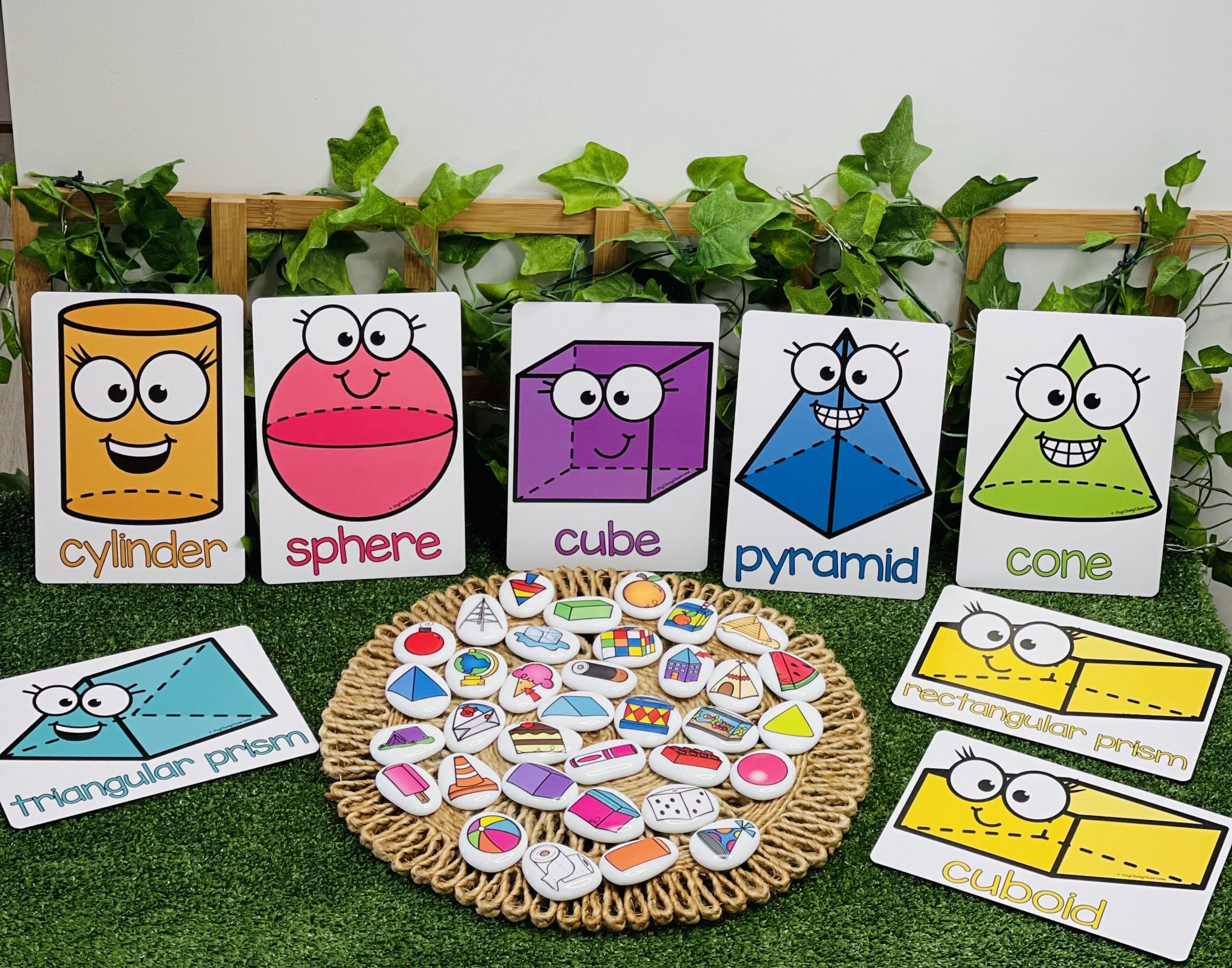 3D Shape Story Stones | Ready Made - Stay Classy Classrooms
