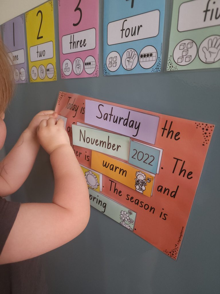 Classroom Calendar, Weather Display & Flip Calendar | Scandi Animals ...