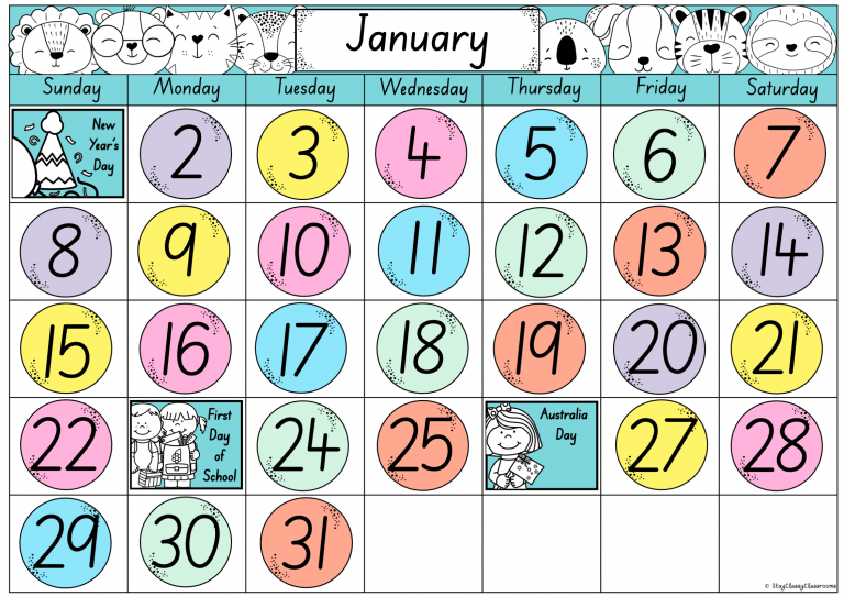 SCANDI ANIMALS Classroom Decor BUNDLE | All Australian State Fonts ...