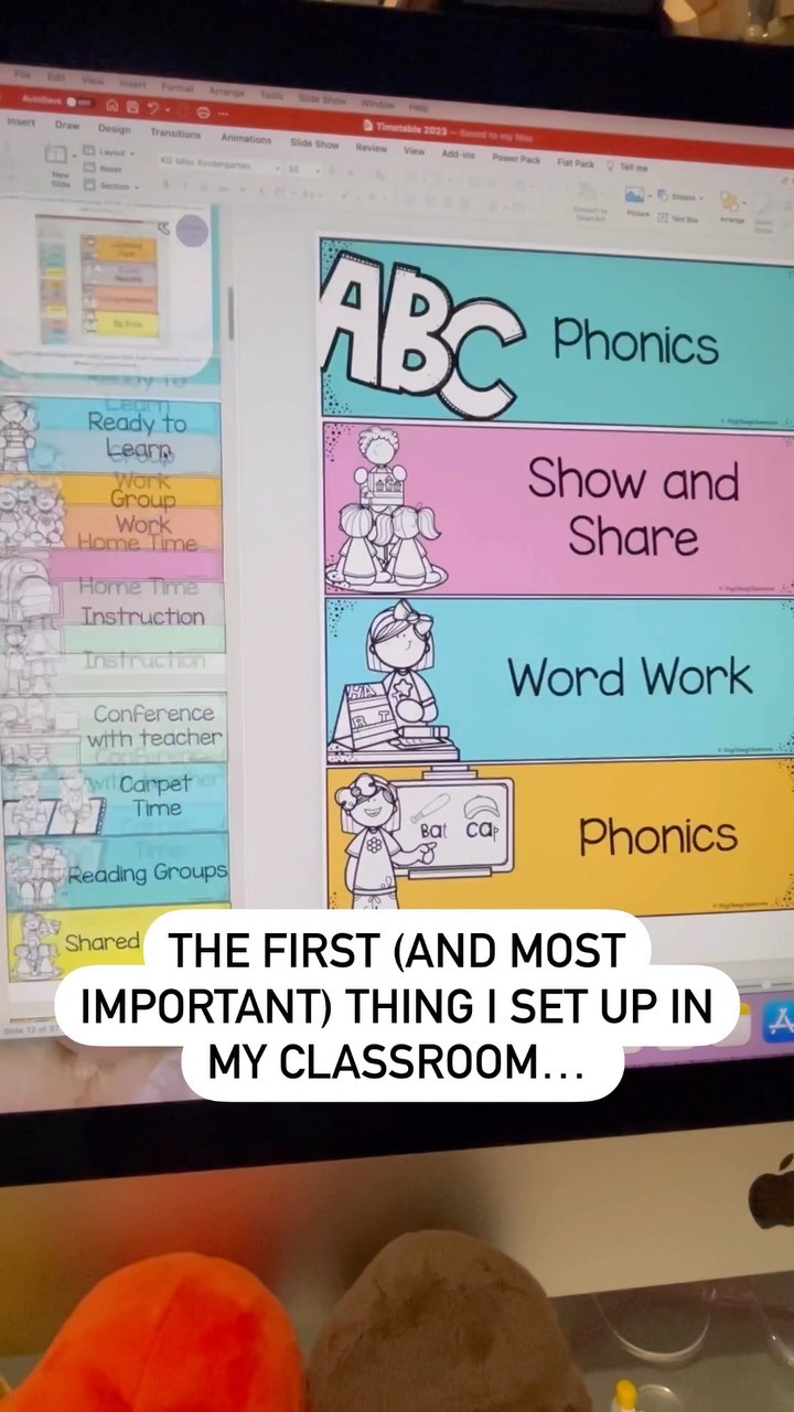 Daily Visual Timetable - Stay Classy Classrooms