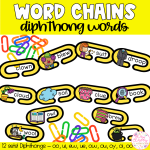 Word Chains Decodable Phonics BUNDLE - Stay Classy Classrooms