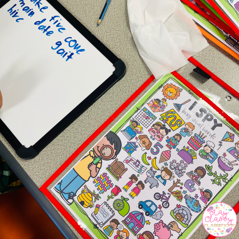 I Spy CVC Words - Phonics Activity - Stay Classy Classrooms