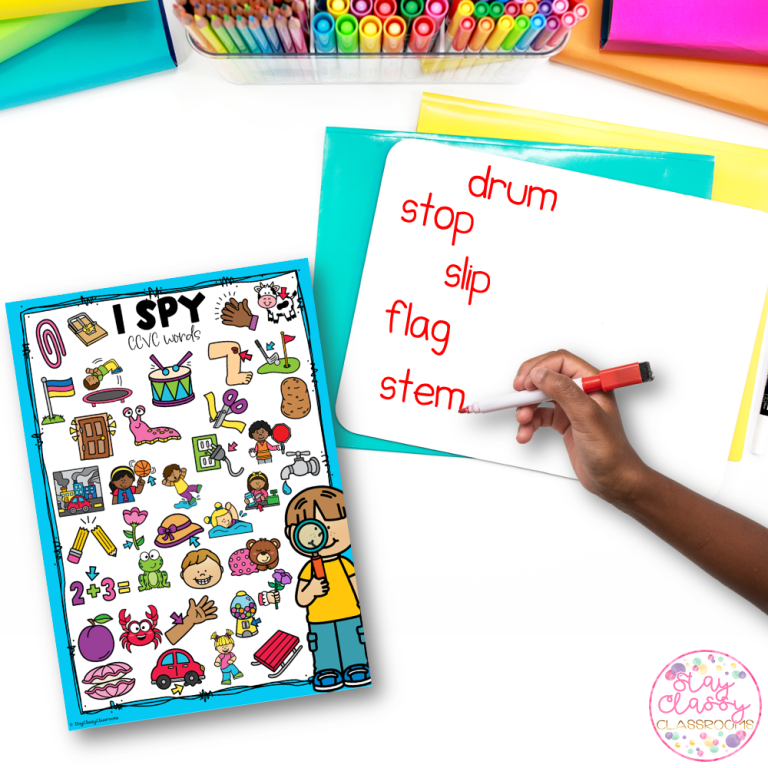 I Spy Decodable Phonics BUNDLE - Stay Classy Classrooms