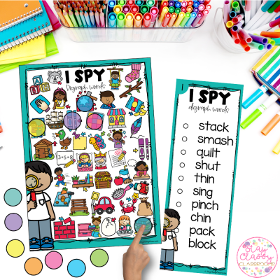 I Spy Decodable Phonics BUNDLE - Stay Classy Classrooms