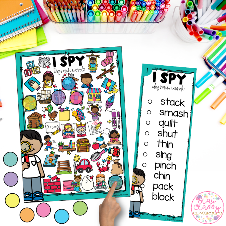 I Spy Decodable Phonics BUNDLE - Stay Classy Classrooms