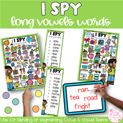 I Spy Decodable Phonics BUNDLE - Stay Classy Classrooms