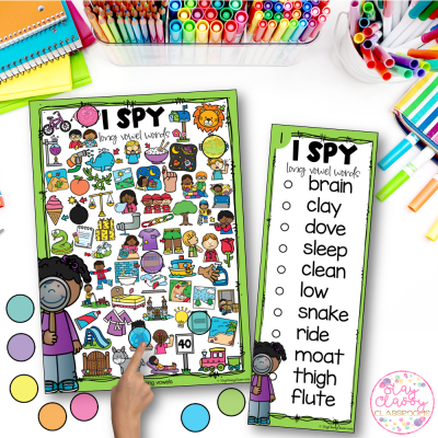 I Spy Decodable Phonics BUNDLE - Stay Classy Classrooms