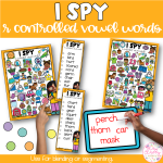 I Spy Decodable Phonics BUNDLE - Stay Classy Classrooms